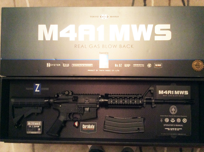 Tokyo Marui M4A1 MWS GBB Rifle | Popular Airsoft: Welcome To The ...