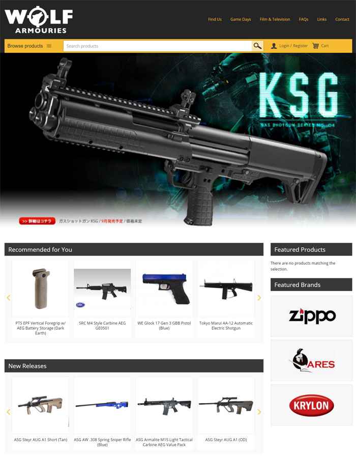 Wolf Armouries Launch New Website | Popular Airsoft: Welcome To The ...