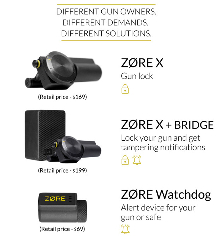 Zore-X: A Smart Gun Lock That Alerts You When It's Tampered With ...