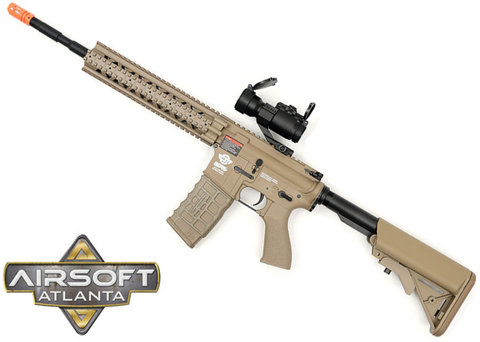 G&G CM16 R8-L AEG - Desert Tan | Popular Airsoft
