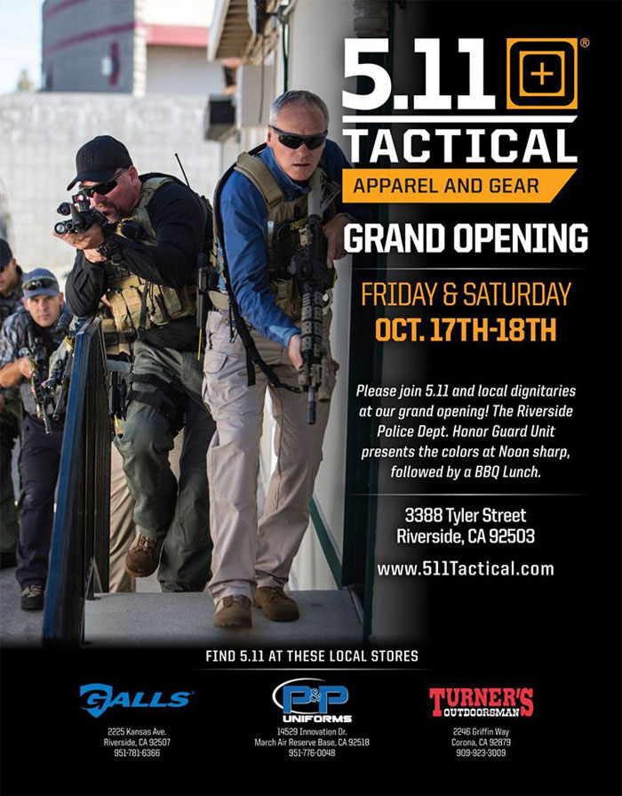 5.11 Tactical Riverside Grand Opening | Popular Airsoft: Welcome To The ...