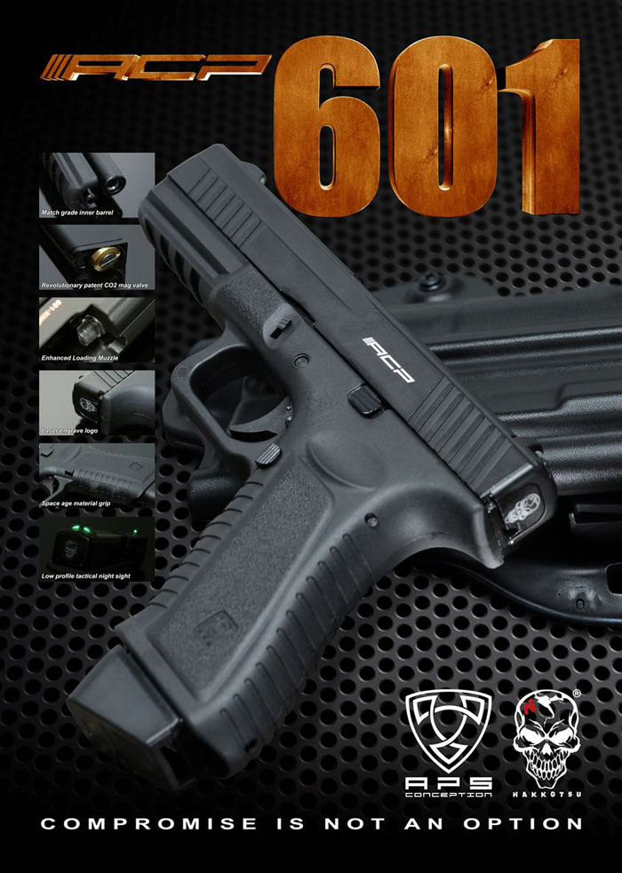APS ACP 601 CO2 Pistol Coming Soon | Popular Airsoft: Welcome To The ...