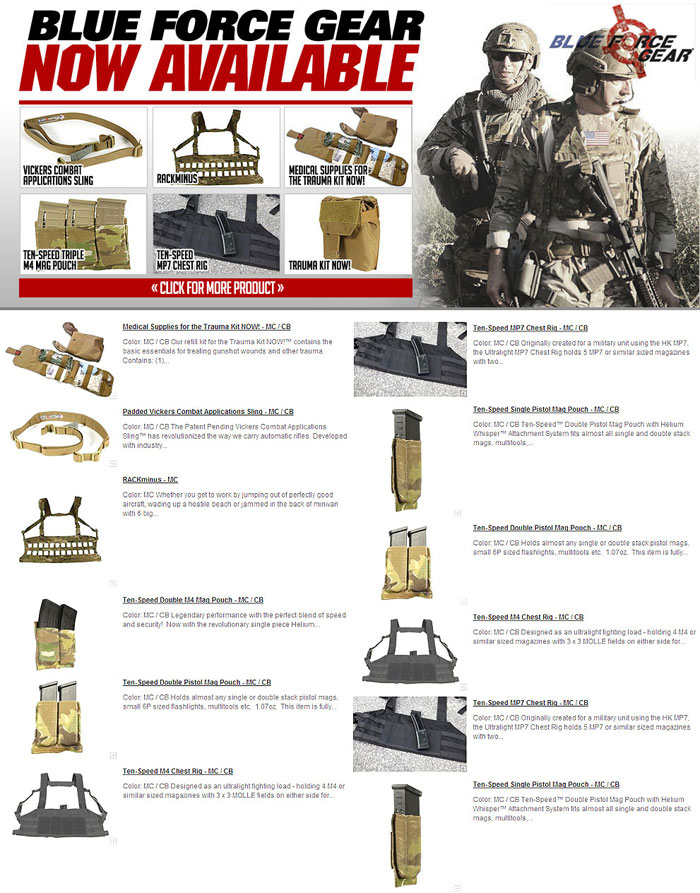Blue Force Gear Products at MadBull | Popular Airsoft: Welcome To The ...