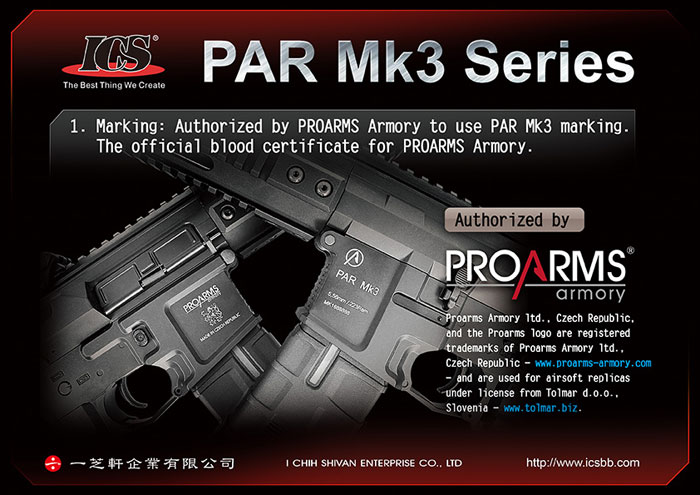 ICS Announces PAR Mk3 AEG Series | Popular Airsoft: Welcome To The ...