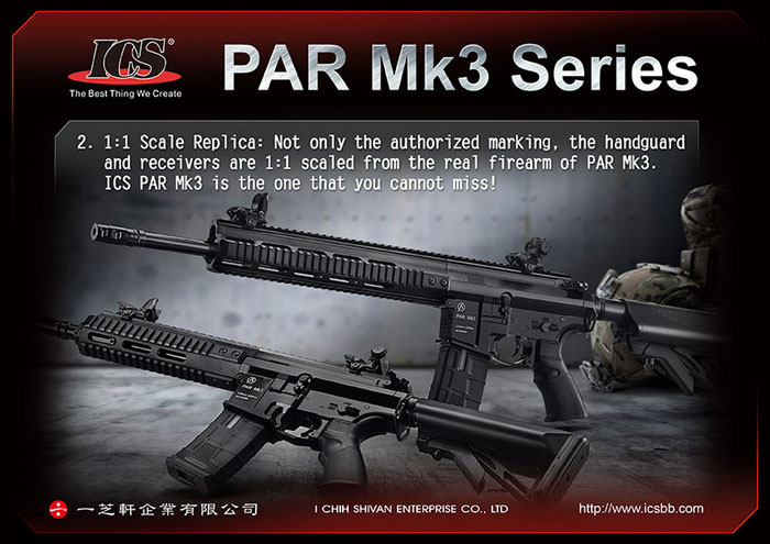 ICS Announces PAR Mk3 AEG Series | Popular Airsoft: Welcome To The ...