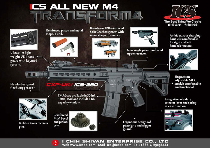 ICS Transform4 Series Limited Offer | Popular Airsoft: Welcome To The ...