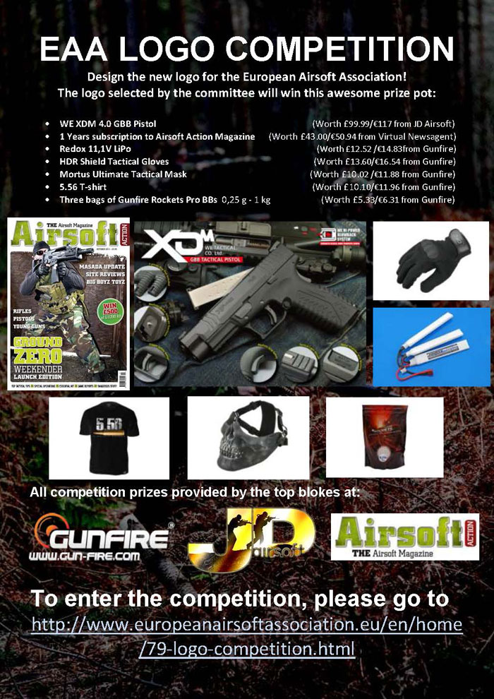 European Airsoft Association Logo Contest | Popular Airsoft: Welcome To ...
