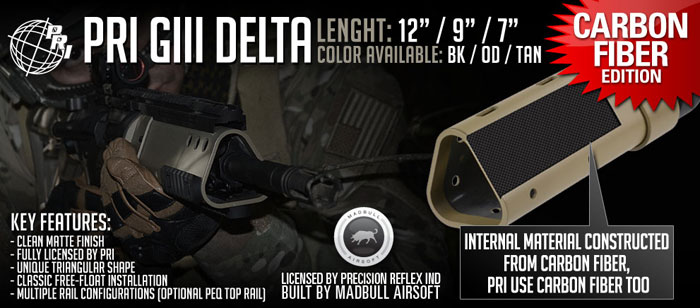 MadBull PRI GIII Delta Carbon Fiber Edition | Popular Airsoft