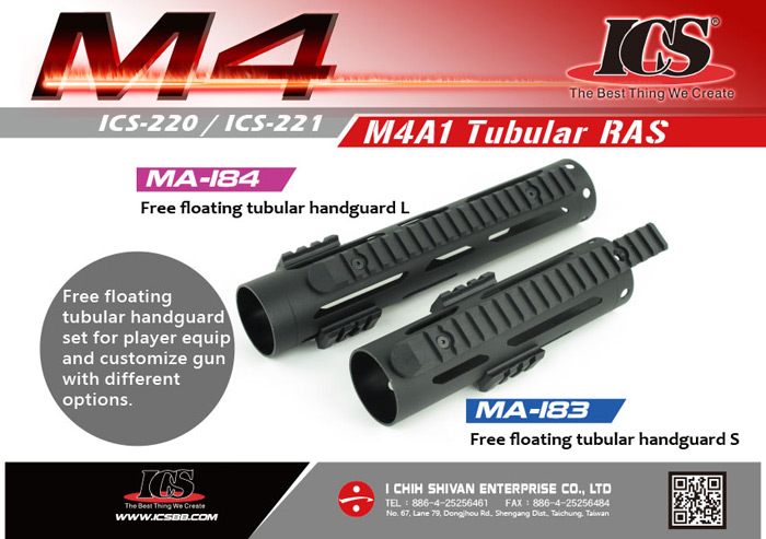 ICS M4A1 Tubular RAS Series Released | Popular Airsoft: Welcome To The ...