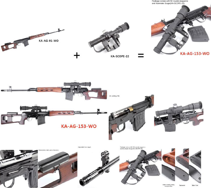 King Arms Kalashnikov Sniper Rifle Restock | Popular Airsoft: Welcome ...