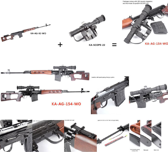 King Arms Kalashnikov Sniper Rifle Restock | Popular Airsoft: Welcome ...