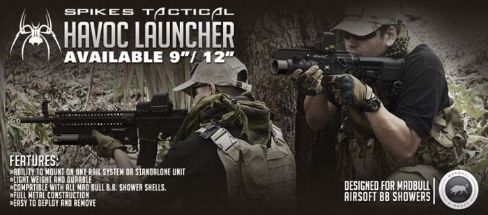 More On MadBull Spike Tactical Havoc Launcher | Popular Airsoft ...