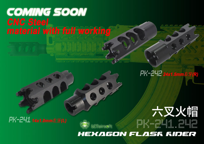 Incoming LCT Rail Mounts & Flash Hiders | Popular Airsoft: Welcome To ...