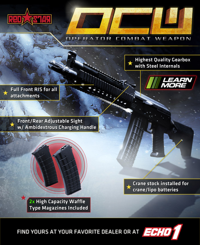 New RedStar Operator Combat Weapon (OCW) | Popular Airsoft: Welcome To ...