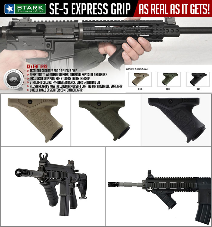 Stark Equipment SE5 Express Grip | Popular Airsoft: Welcome To The ...