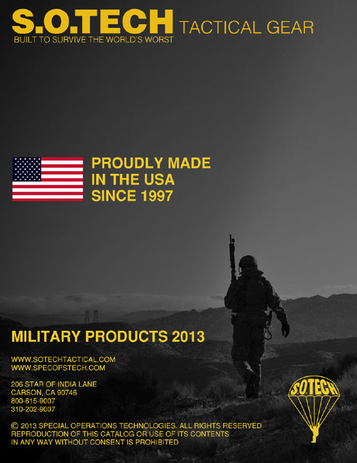 S.O. Tech Catalog 2013 Military Line | Popular Airsoft: Welcome To The ...
