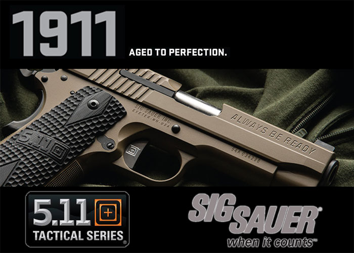 Sig Sauer & 5.11 Tactical Produce Limited Run Sig 5.11 Tactical 1911 ...