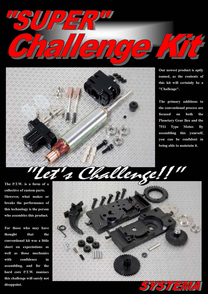 Systema Super Challenge Kit Released | Popular Airsoft: Welcome To The ...