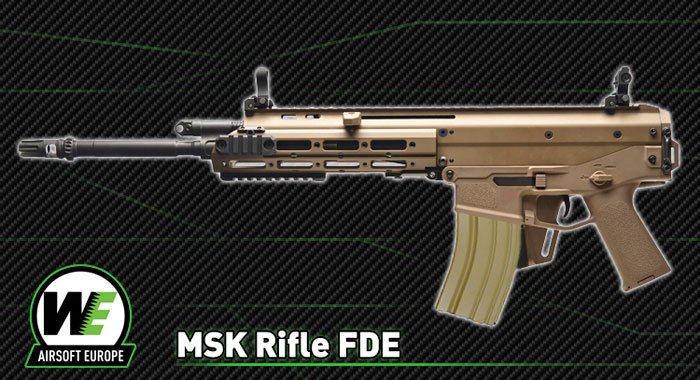 WE Airsoft MSK Gas Blowback Euro Model | Popular Airsoft: Welcome To ...