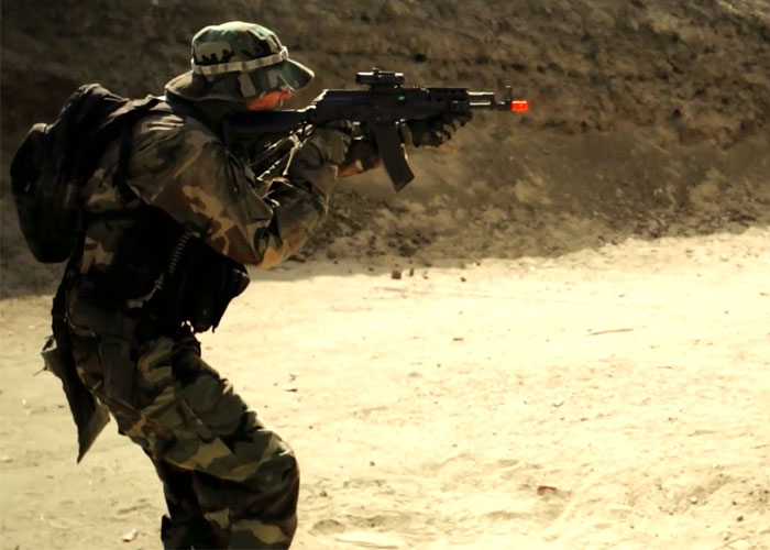 APS ASK209 Tactical PMC AK74 Review | Popular Airsoft