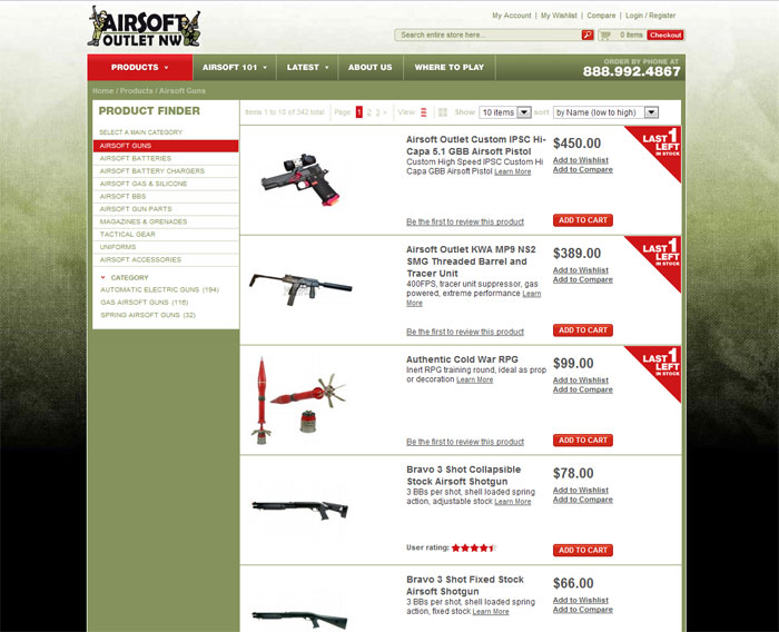 Airsoft Outlet New Site & 10% Off Coupon | Popular Airsoft