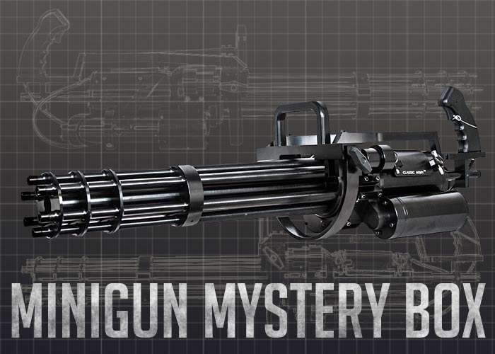 Mini Gun Mystery Box & Coupon Code | Popular Airsoft