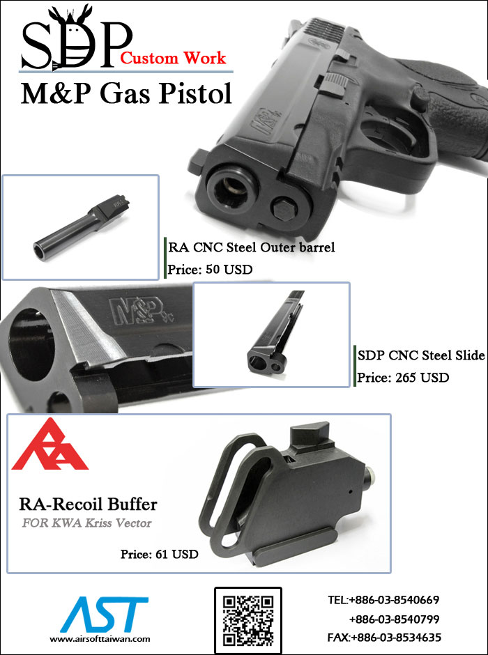 SDP Custom Work M&P Gas Pistol | Popular Airsoft: Welcome To The ...