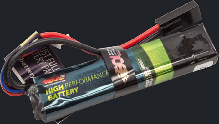 LiPo Battery Installed In A Marui AEP | Popular Airsoft: Welcome To The ...