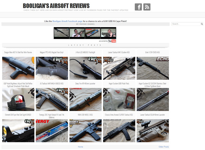 Airsoft Retreat's Booligan Launches Own Site | Popular Airsoft: Welcome ...