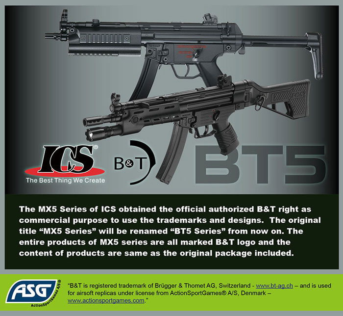 ICS MX5 Series Now Called "BT5" Series | Popular Airsoft: Welcome To ...