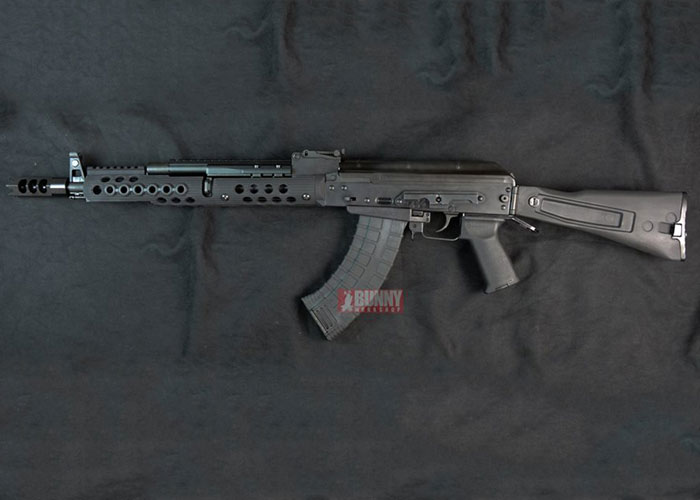 Bunny Custom Troy-Style AK74M Tactical GBB | Popular Airsoft