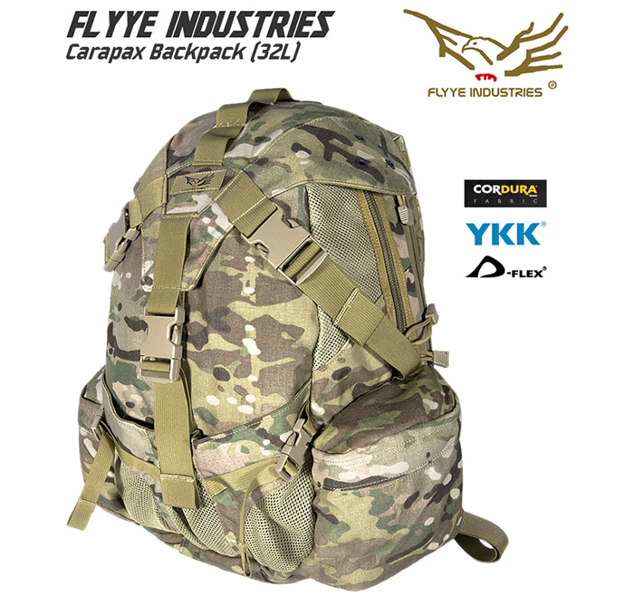 Flyye Carapax Backpack at Military 1st | Popular Airsoft: Welcome To ...