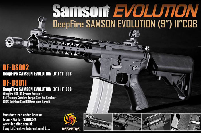 Deep Fire Samson Evolution AEGs Released | Popular Airsoft: Welcome To ...
