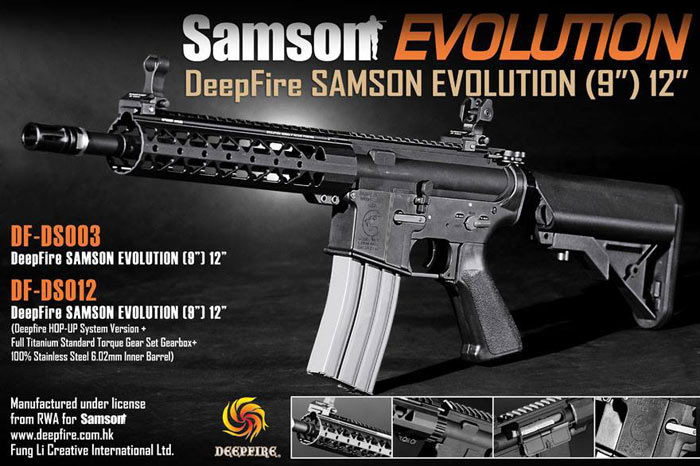 Deep Fire Samson Evolution AEGs Released | Popular Airsoft: Welcome To ...