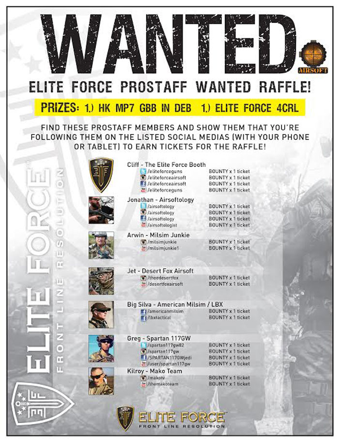Elite Force WANTED Raffle Draw | Popular Airsoft: Welcome To The ...