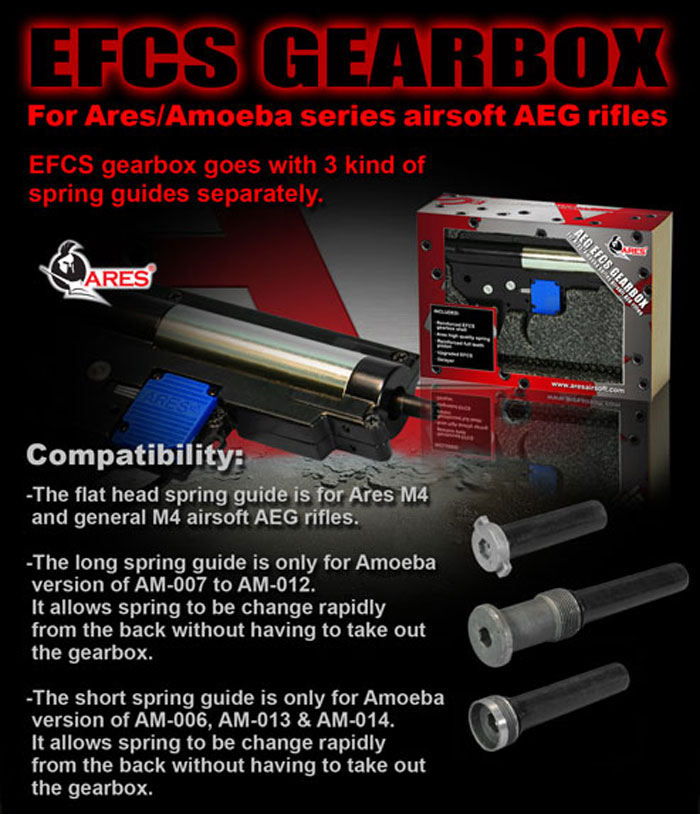 Ares-Amoeba Upgraded EFCS Gearbox | Popular Airsoft: Welcome To The ...