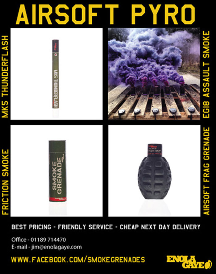 More Airsoft Pyros from Enola Gaye | Popular Airsoft: Welcome To The ...