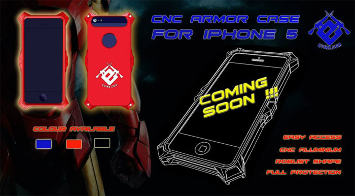 Evike.com CNC iPhone 5 Armored Case | Popular Airsoft: Welcome To The ...