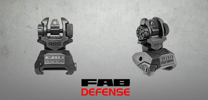 FAB Defense FBS & RBS Backup Sights | Popular Airsoft: Welcome To The ...