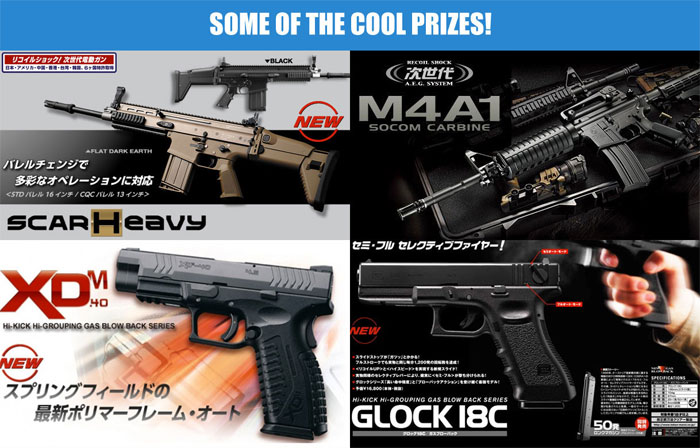 More Prizes Await You In The 2nd G.A.S.P. Survey | Popular Airsoft ...