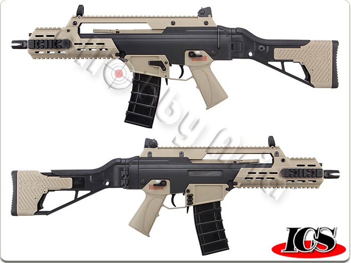 ICS G33 2-Tone Compact Assault Rifle | Popular Airsoft: Welcome To The Airsoft World