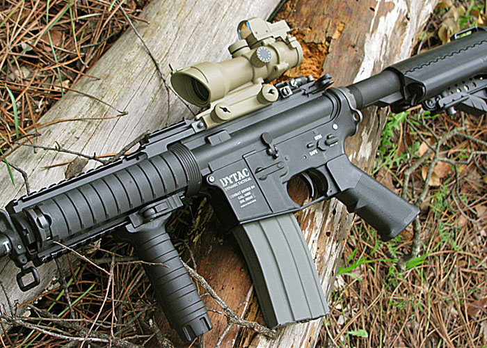 JJAirsoft ACOG With Mini Red Dot | Popular Airsoft