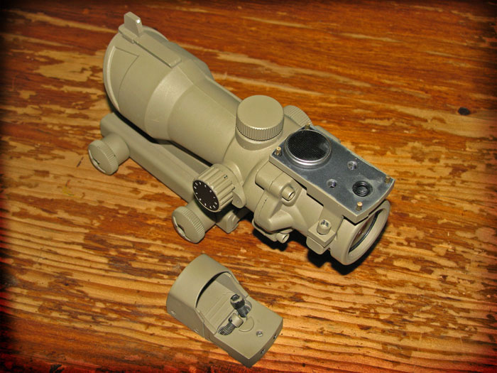 JJAirsoft ACOG With Mini Red Dot | Popular Airsoft: Welcome To The ...