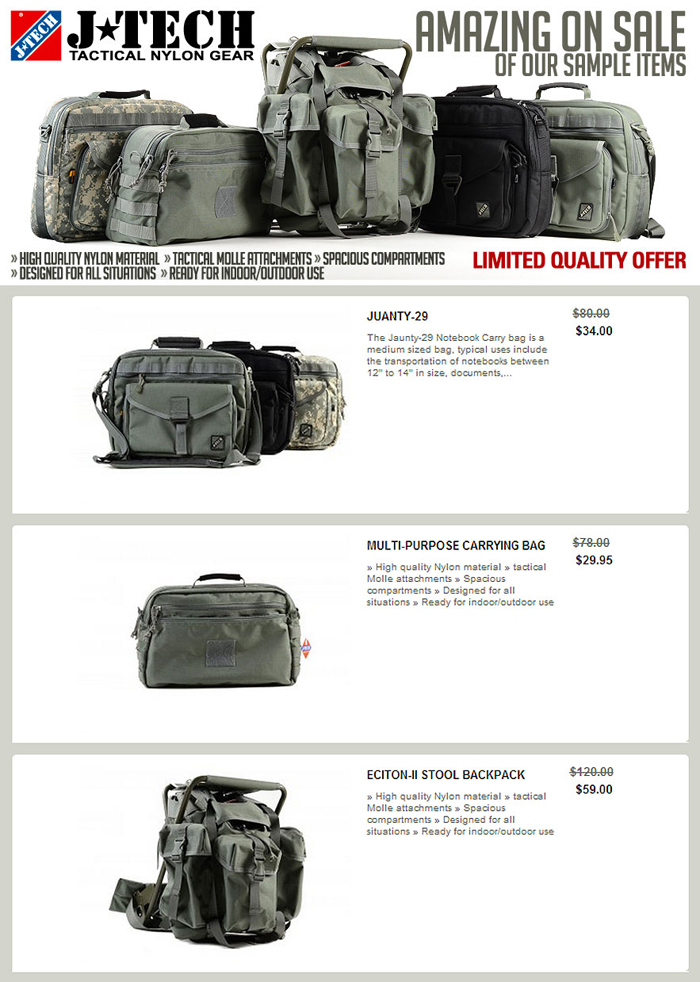 More J-Tech Gear Sample Sale | Popular Airsoft: Welcome To The Airsoft ...