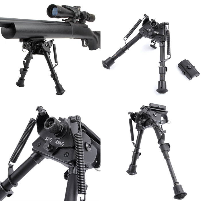King Arms Spring Eject Bipod Ver. 2 | Popular Airsoft: Welcome To The ...
