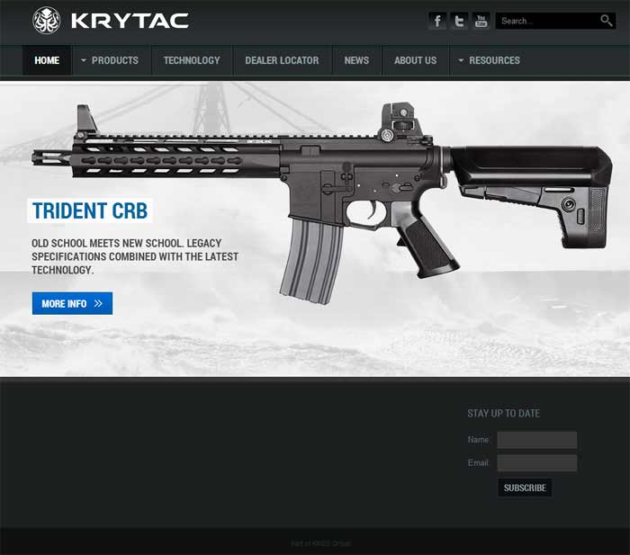 KRYTAC Product & Website Launch Announced | Popular Airsoft: Welcome To ...