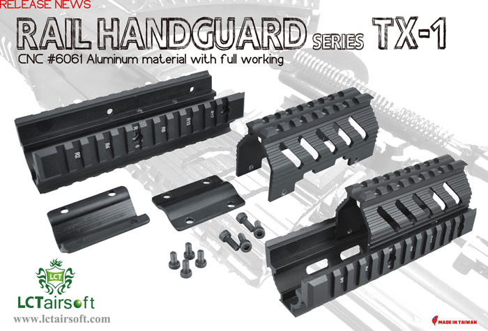 LCT TX Handguards & AK Upper Rail System | Popular Airsoft: Welcome To ...
