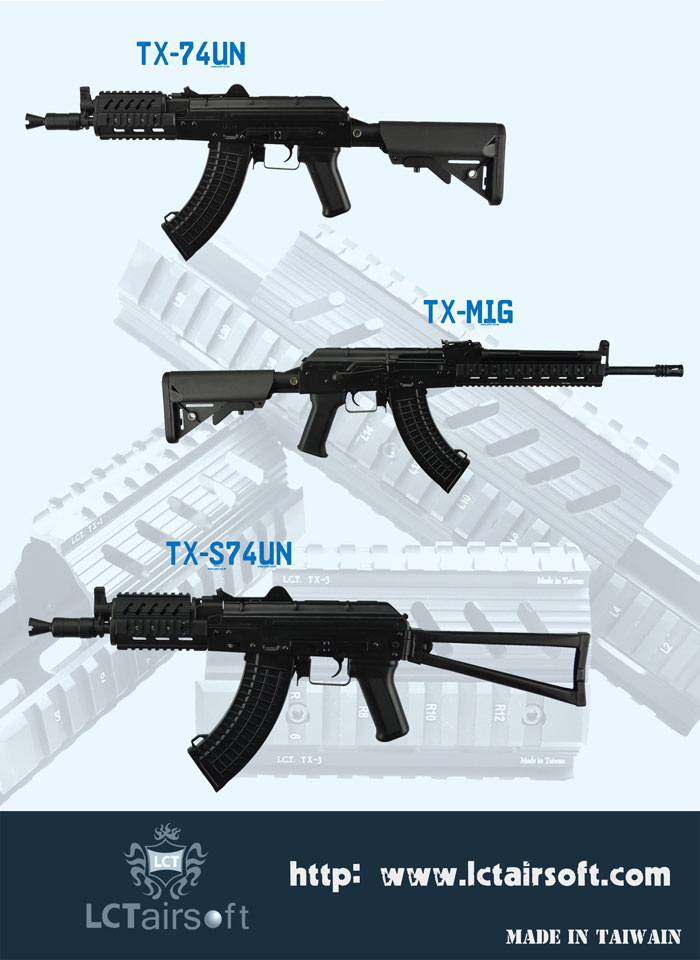 More LCT TX Series AEGs Coming Soon | Popular Airsoft: Welcome To The ...