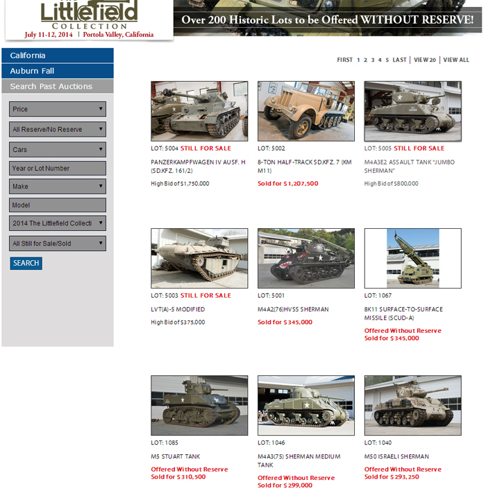 A Bunch Of Tanks Just Got Auctioned Off For US$10 Million | Popular ...