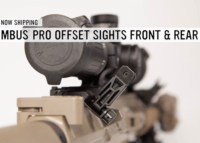 Magpul MBUS Pro Offset Sights Released | Popular Airsoft